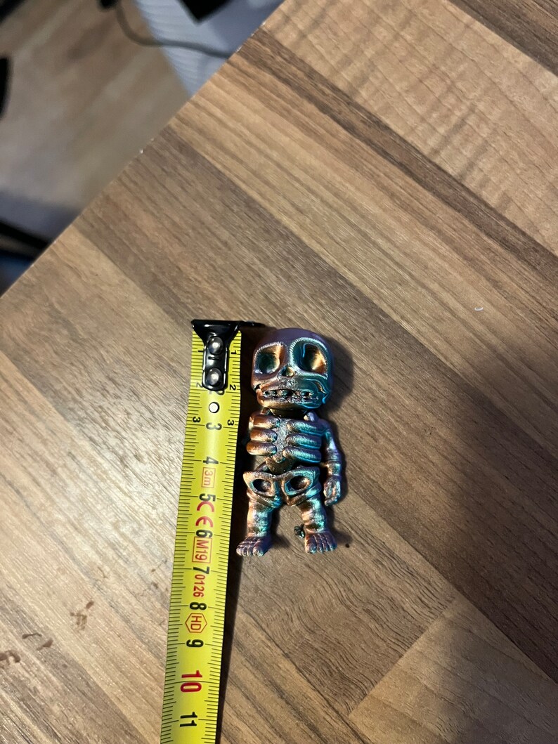 Mini Articulated Flexi Skeleton 3D Print Fidget - Etsy