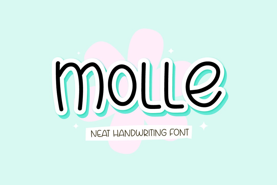 Neat Handwritten Font Note Taking Font Goodnotes Cute Handwriting Font ...