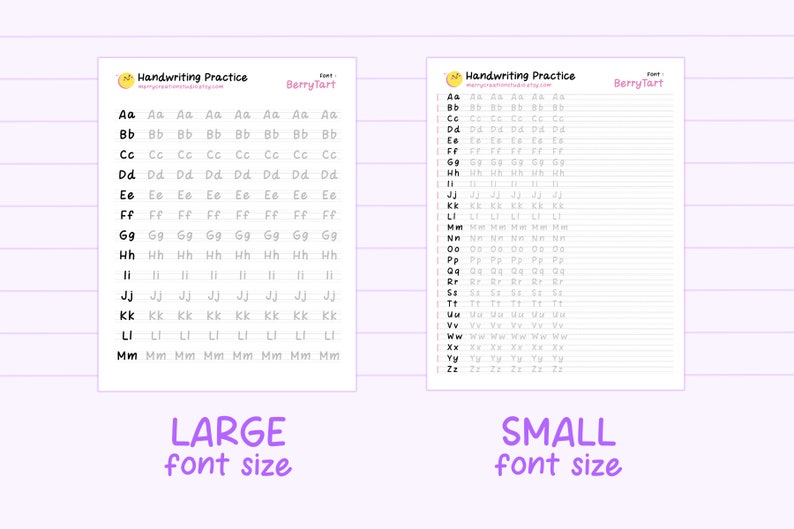 Cute Handwriting Practice Worksheet Neat Handwriting Workbook Hand ...
