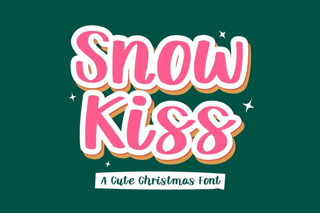 Cute Christmas Font Cute Handwritten Font for Note Font Multilingual ...