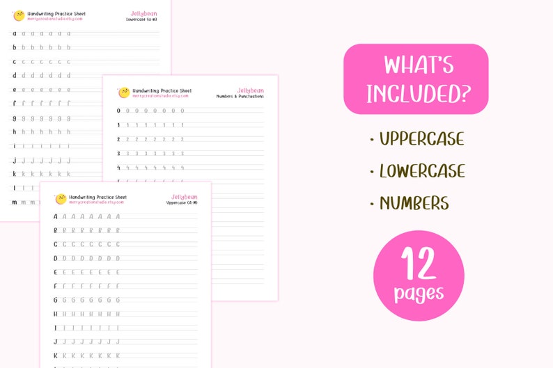 Neat Handwriting Sheet Practice Guide,improve Handwriting,abc Letter ...