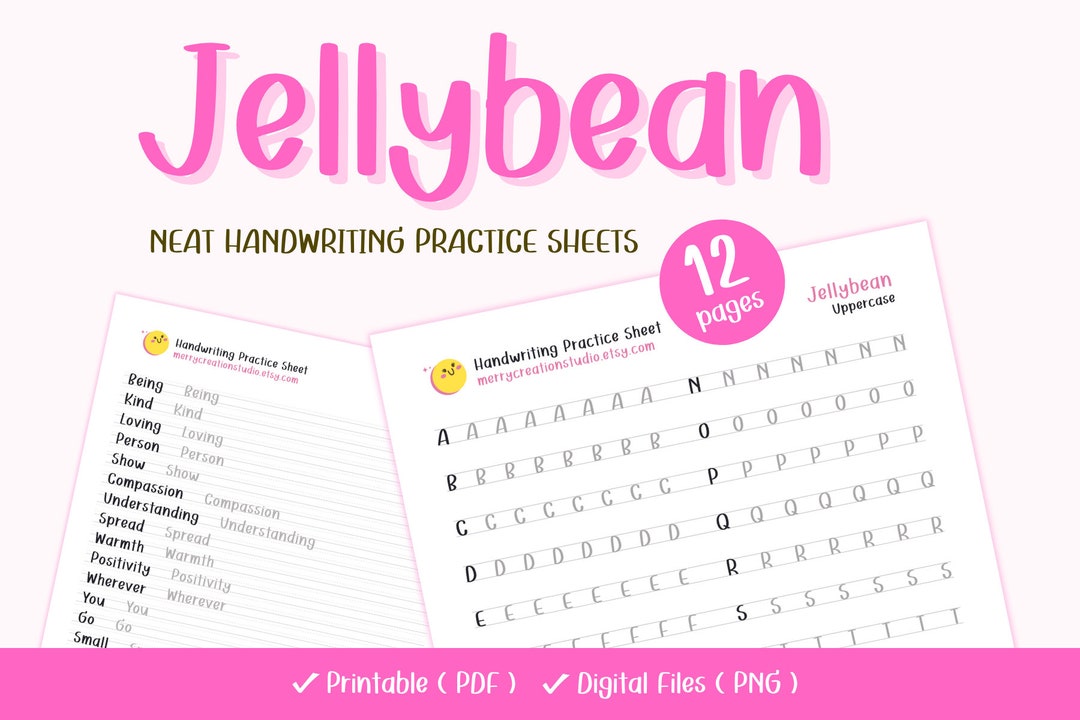 Neat Handwriting Sheet Practice Guide,improve Handwriting,abc Letter ...