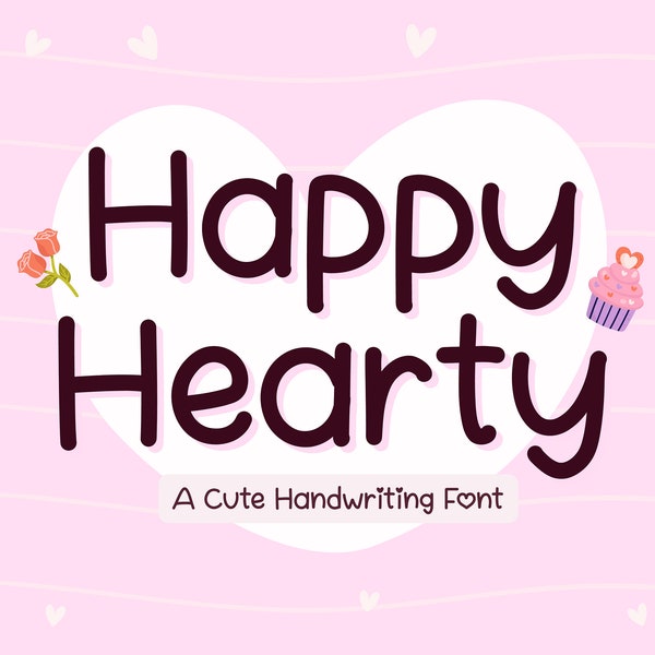 Girly Fonts for Canva - Etsy