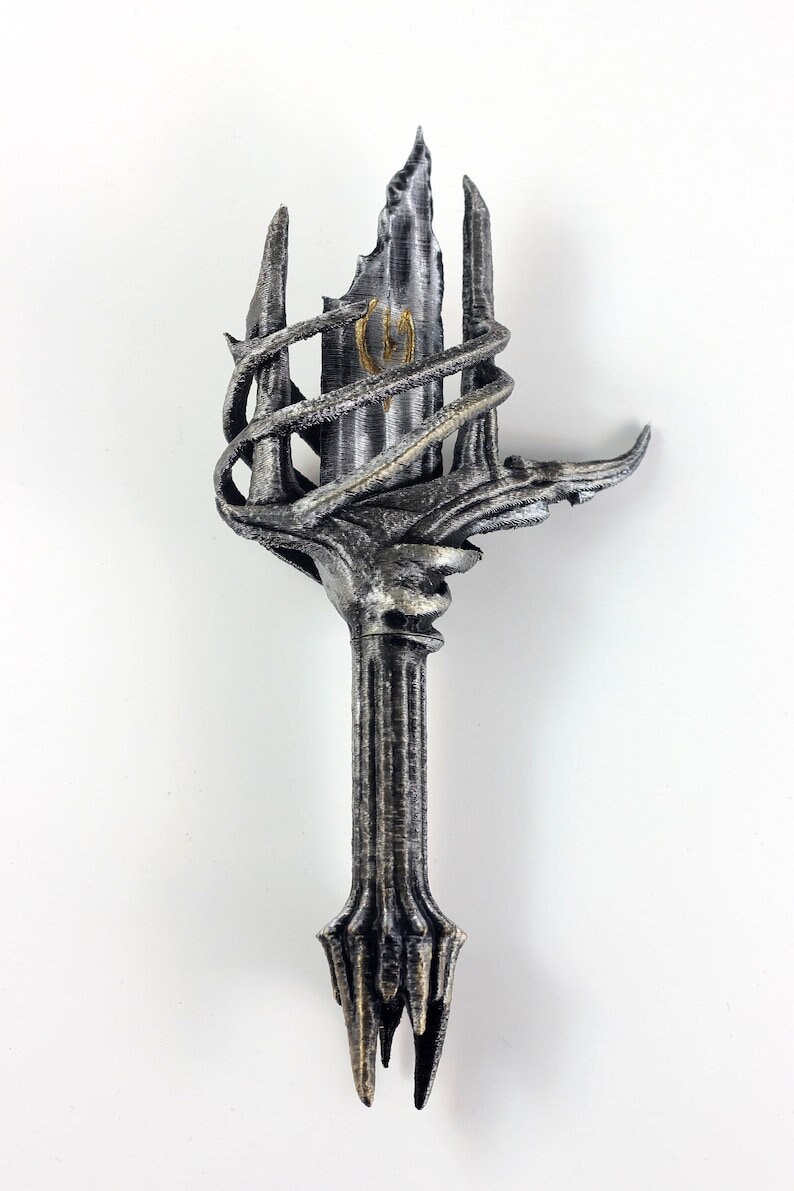 Sauron's Sword Lord of the Rings Broken Sword 3D Gurthang Sword Black ...