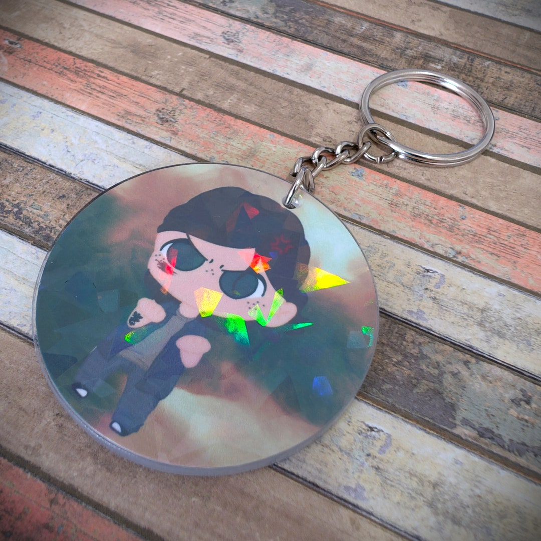 Handmade Ellie the Last of Us TLOU Chibi Style Holographic Acrylic ...