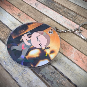 Handmade Abby the Last of Us TLOU Chibi Style Holographic Acrylic ...