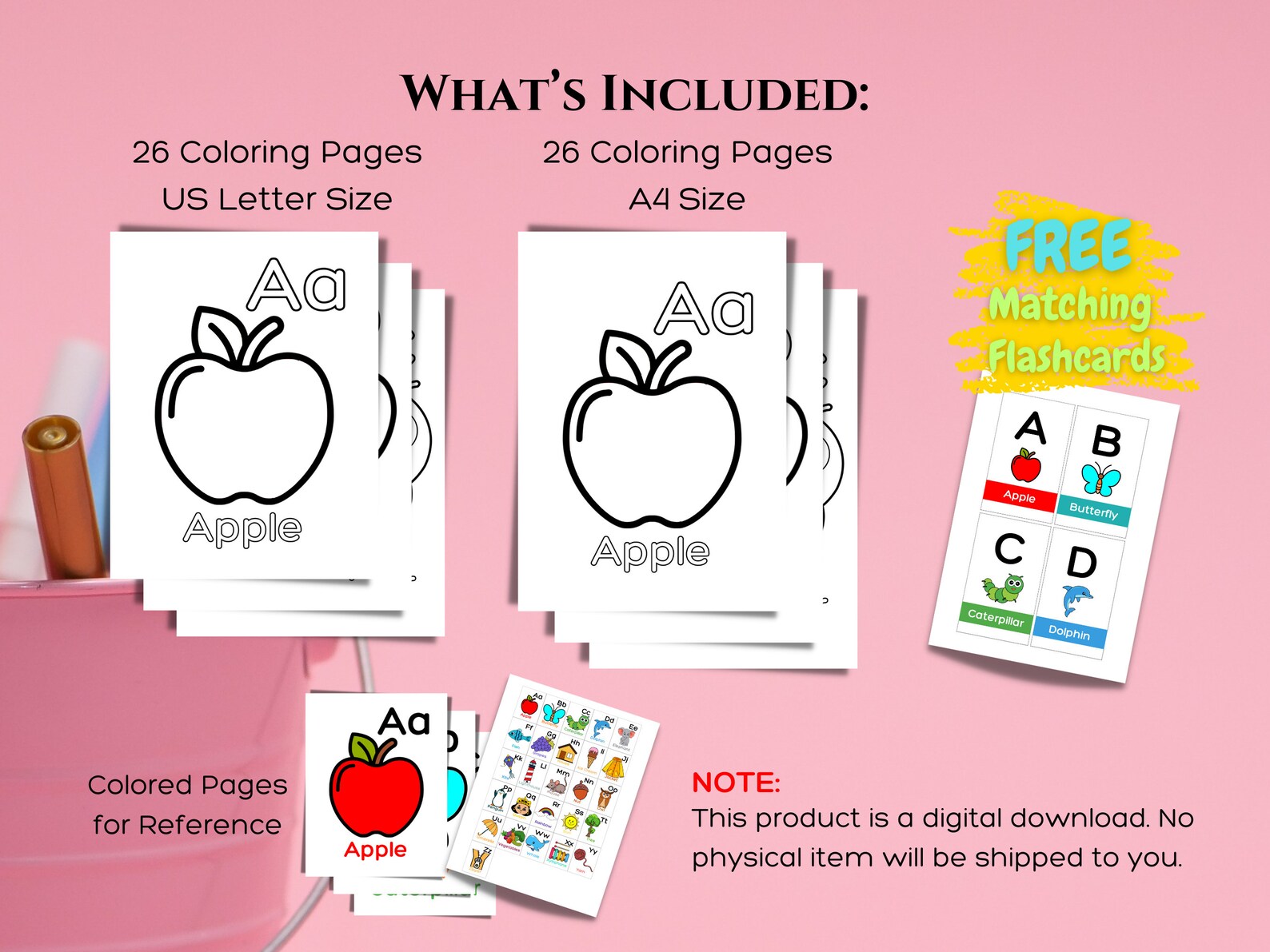 Educational ABC Coloring Pages, Toddler Activities, Worksheets for Kids ...