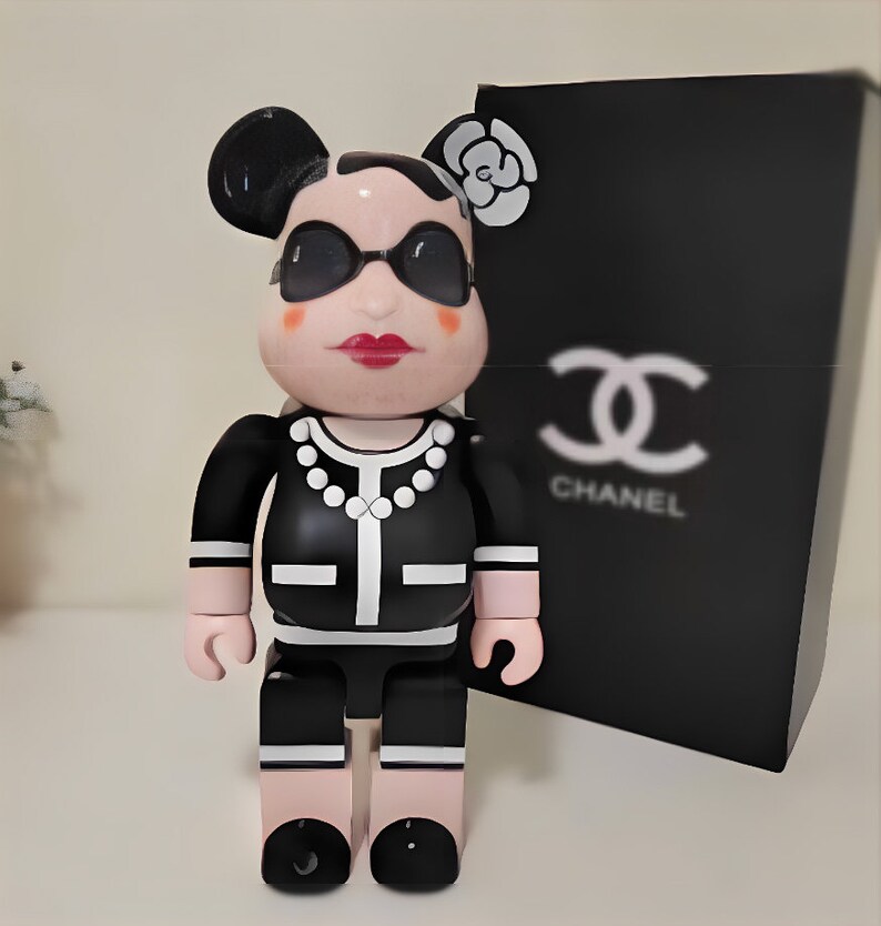 Bearbrick Coco C Sculpture / Figurine. 28cm & 70cm - Etsy