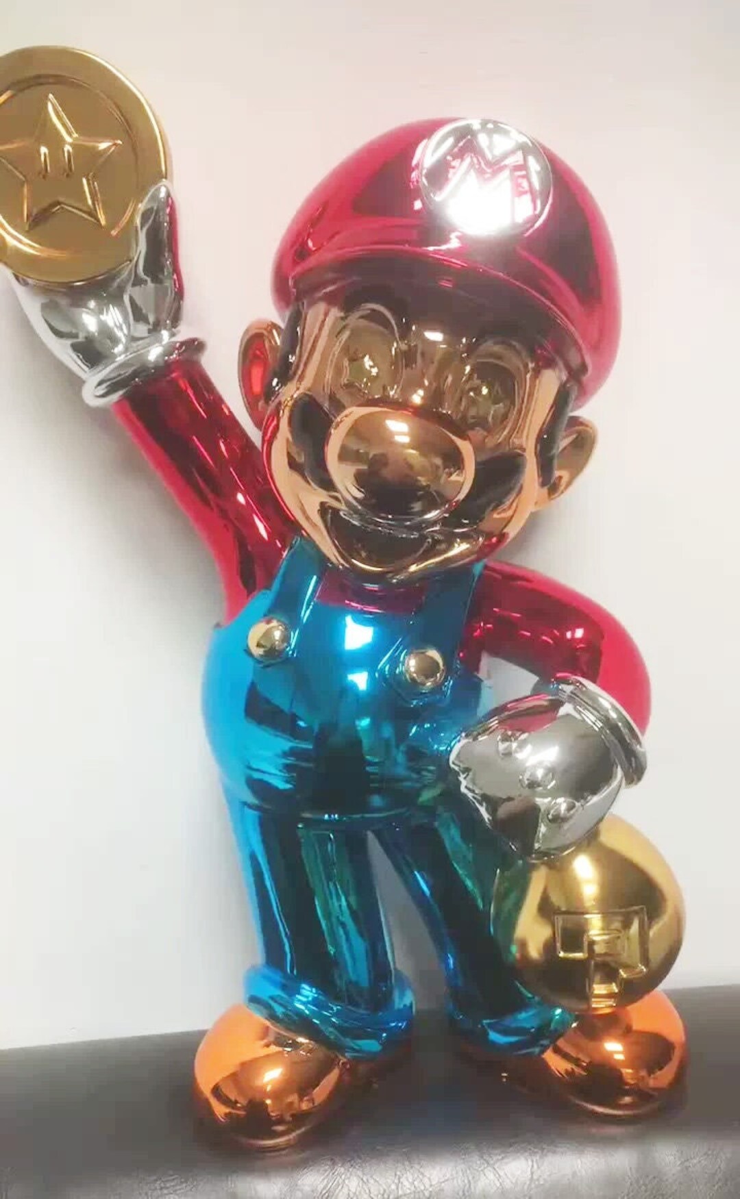Custom Mario Sculpture / Statue. Pop Art. 40cm - Etsy