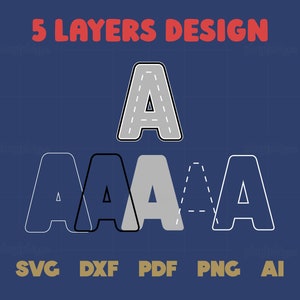 Road Font SVG | Road Letters, Road Numbers, Race Track Alphabet ...