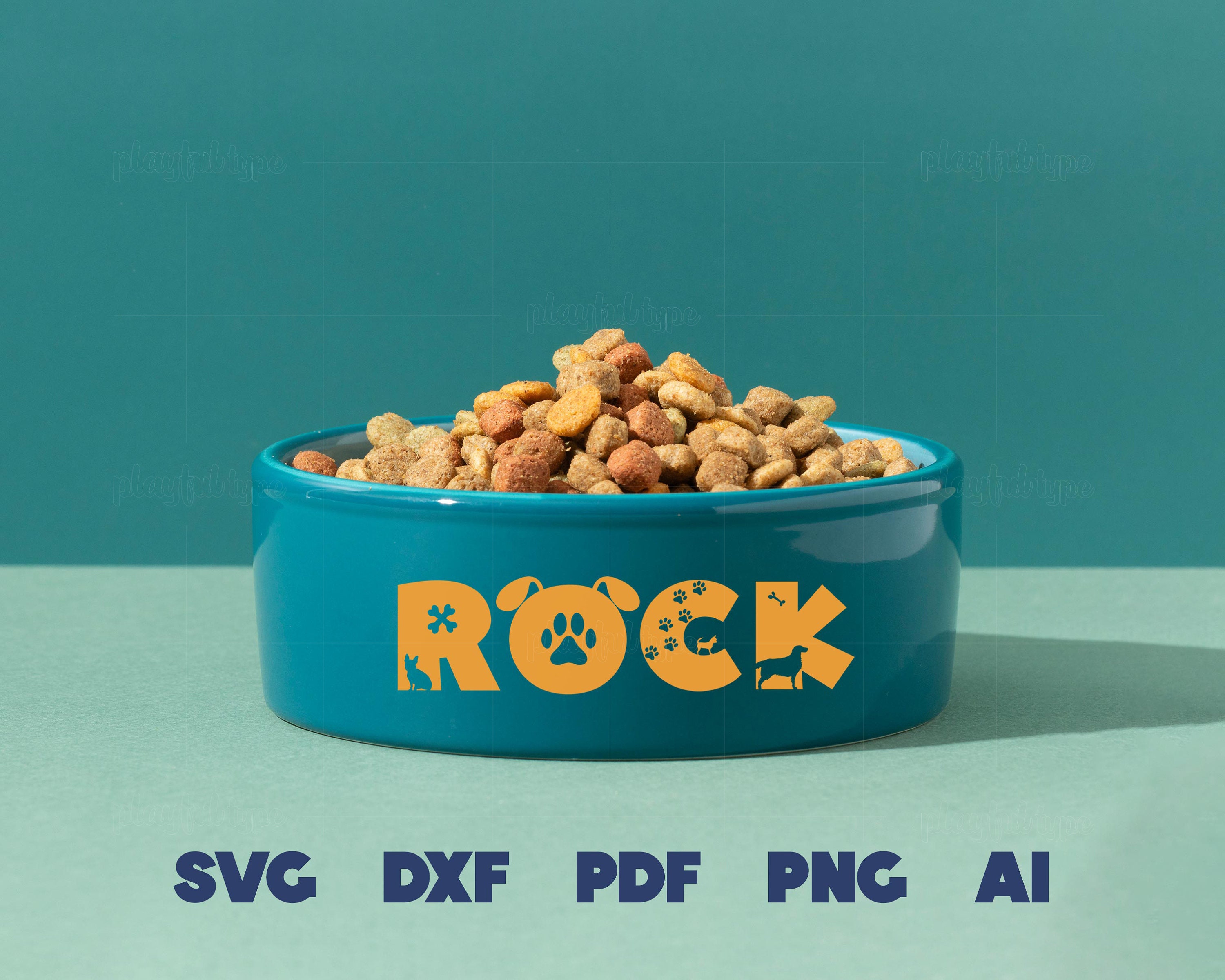 Dog Font SVG: Paw Print Alphabet, Pet Lover Letters (digital Files) - Etsy