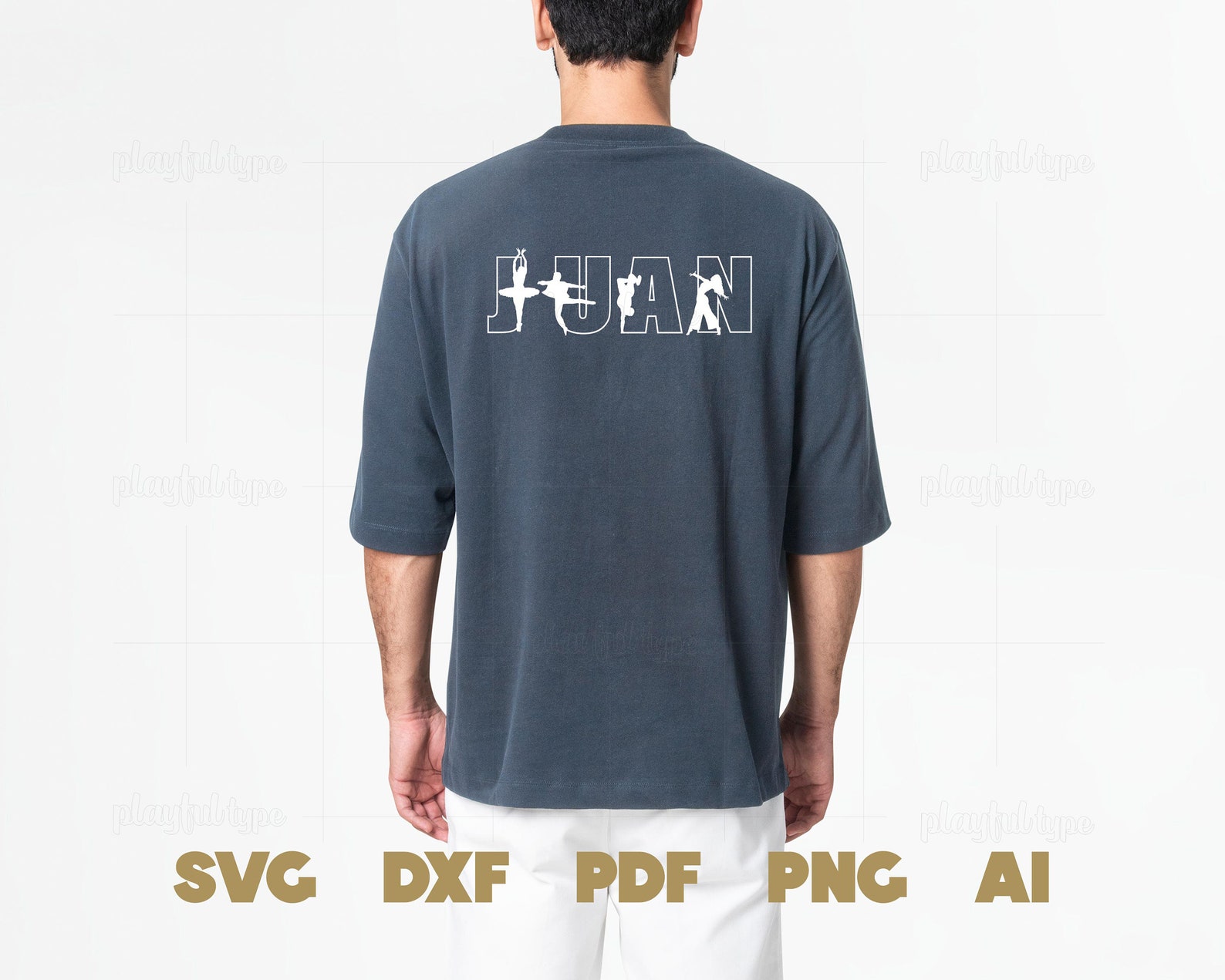 Dance Alphabet SVG: Dancer Font, Letters, Numbers (cut Files) - Etsy