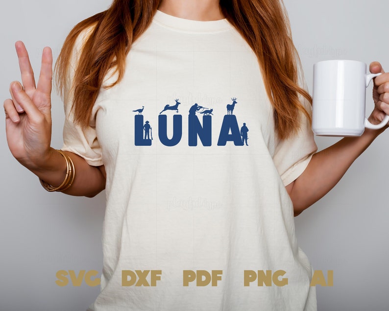 Hunting Font SVG: Deer Hunter Alphabet, Camping (digital Files) - Etsy