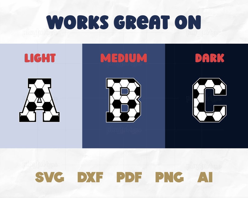 Soccer Alphabet SVG: Varsity Font, Letters, Numbers (cut Files) - Etsy