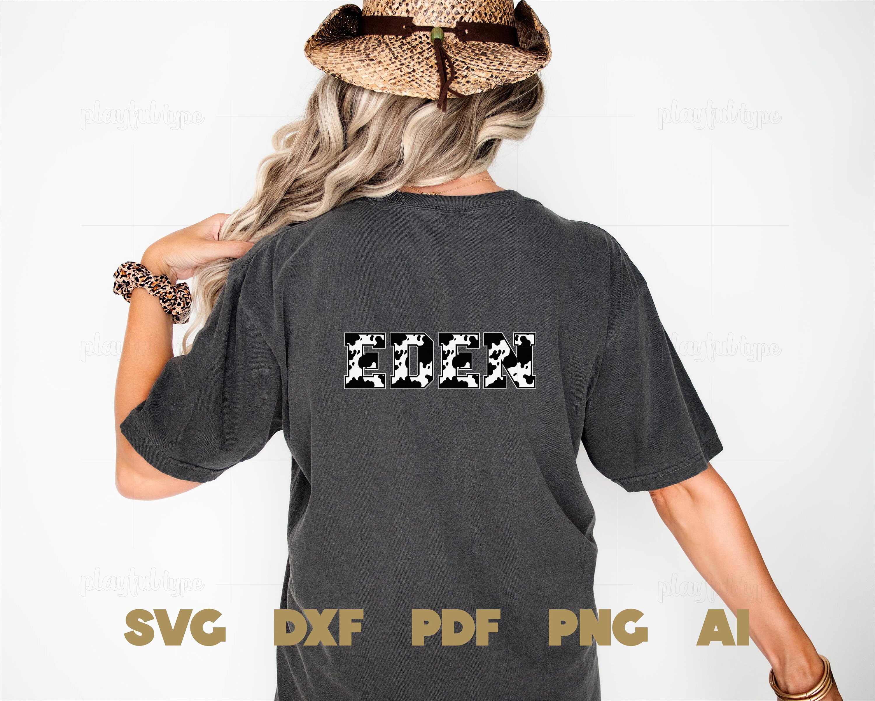 Cow Font SVG | Varsity Farm Animals Letters, Animal Print Alphabet ...