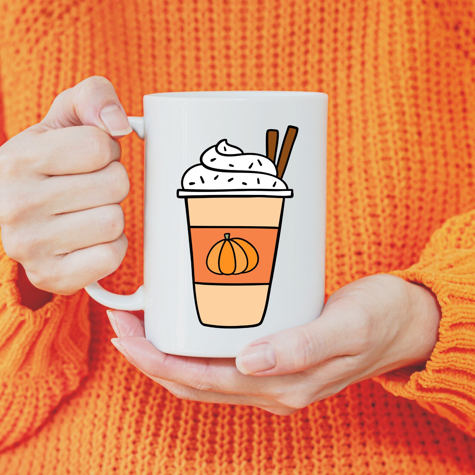 Fall Coffee Cups Png Sublimation Design Download, Fall Vibes Png, Fall ...