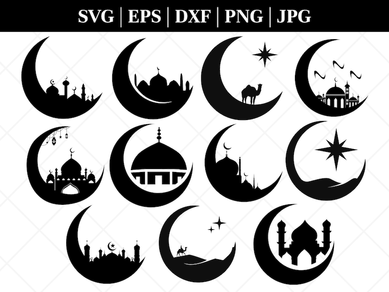 Ramadan Svg, Ramadan Mubarak Svg, Muslim Svg, Ramadan Printable ...