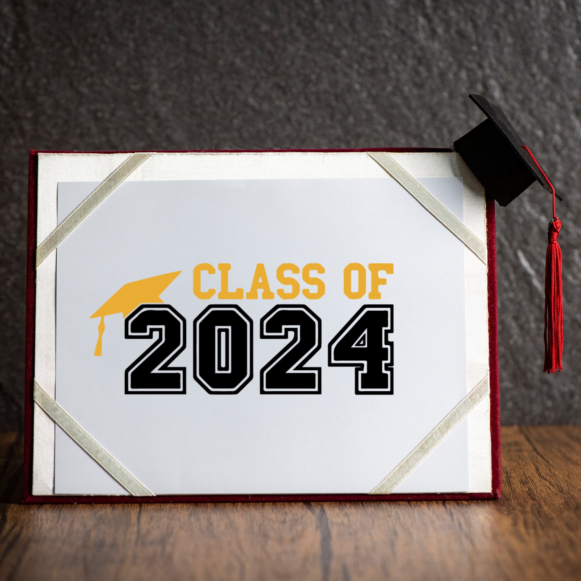Graduation Cap 2024 Svg Bundle,proud Graduate 2024 Svg,class of 2024 ...