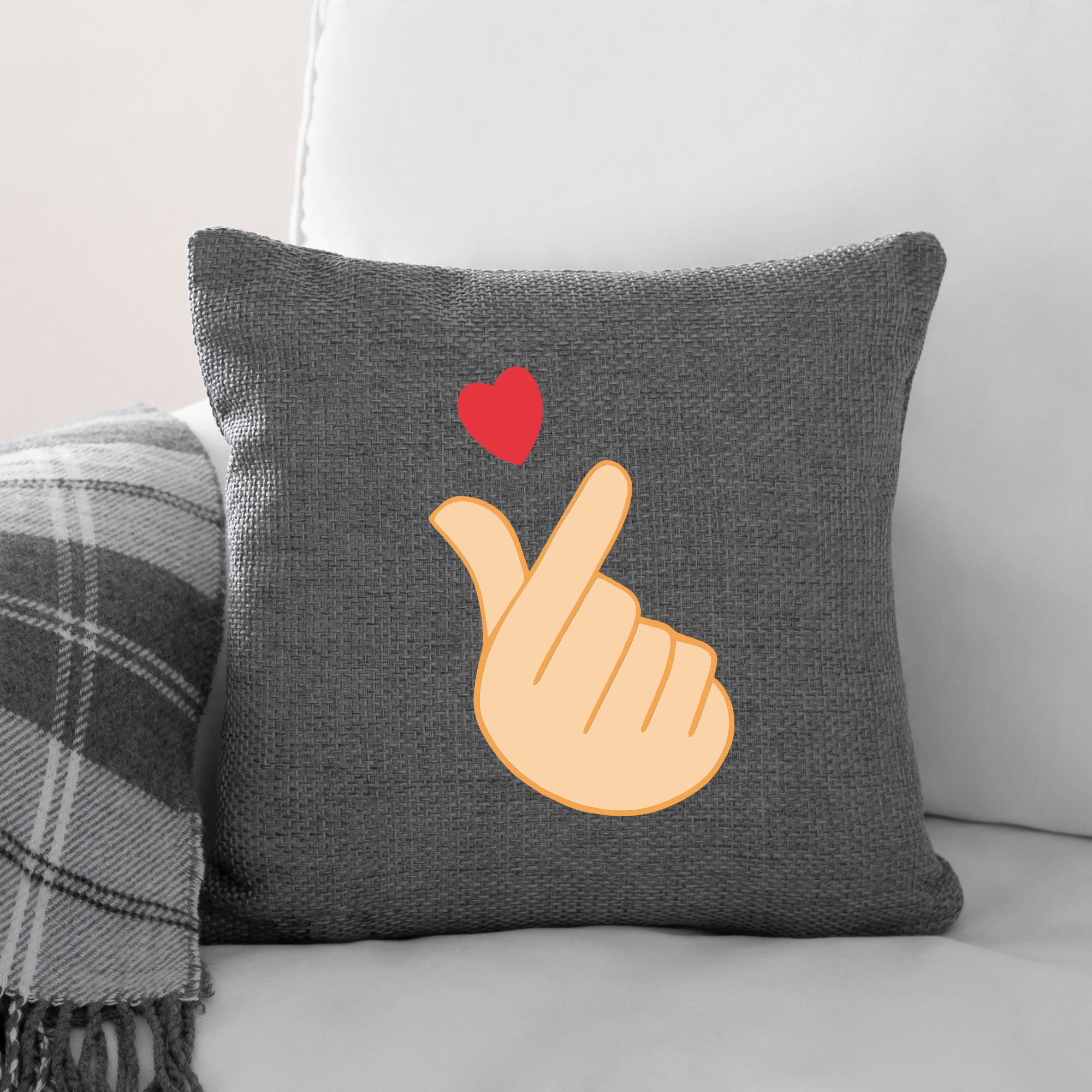 Korean Finger Heart Svg , Korean Love Sign Svg , Finger Heart Cricut ...