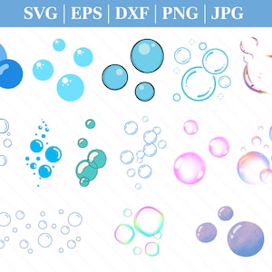 Bubble Svg,dxf,bubbles,cute,decor,air,blowing Bubble,handdrawn,bubble ...