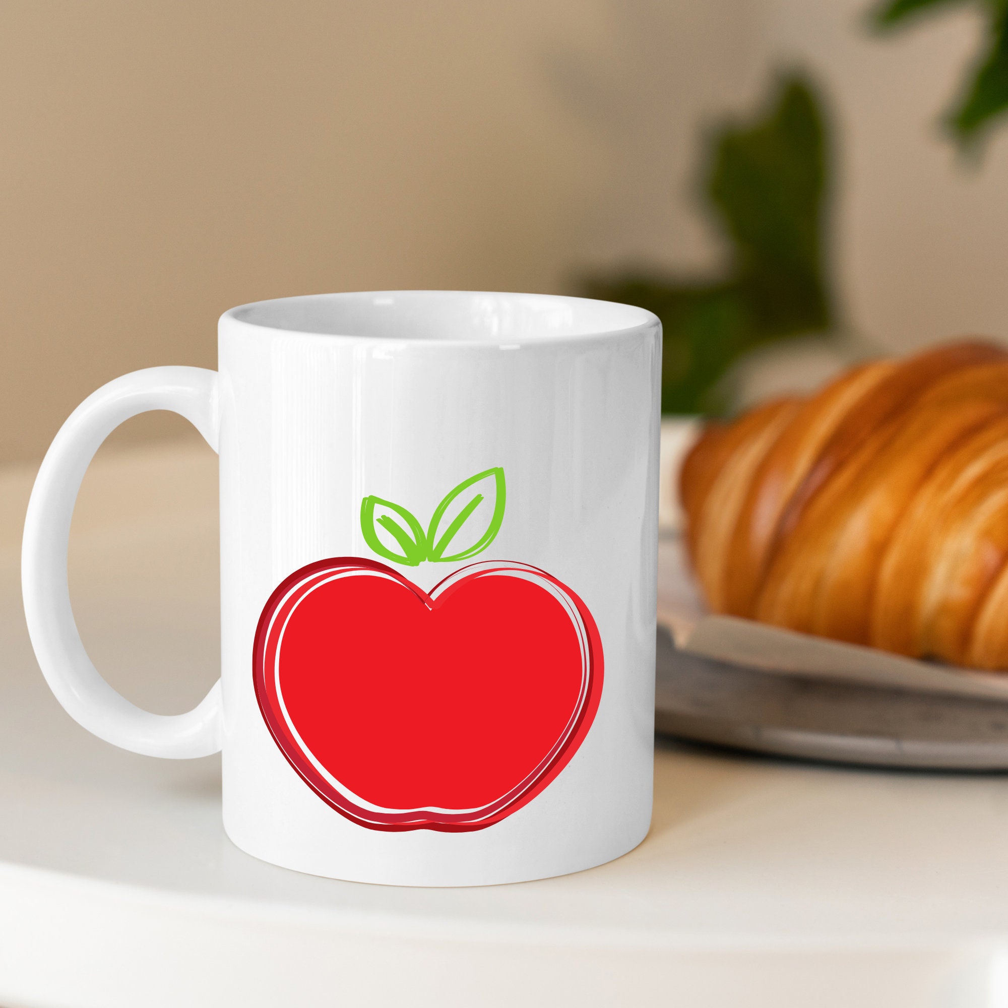 Apple Svg, Apple Clipart, Teacher Svg, School Svg, Silhouette Cut Files ...