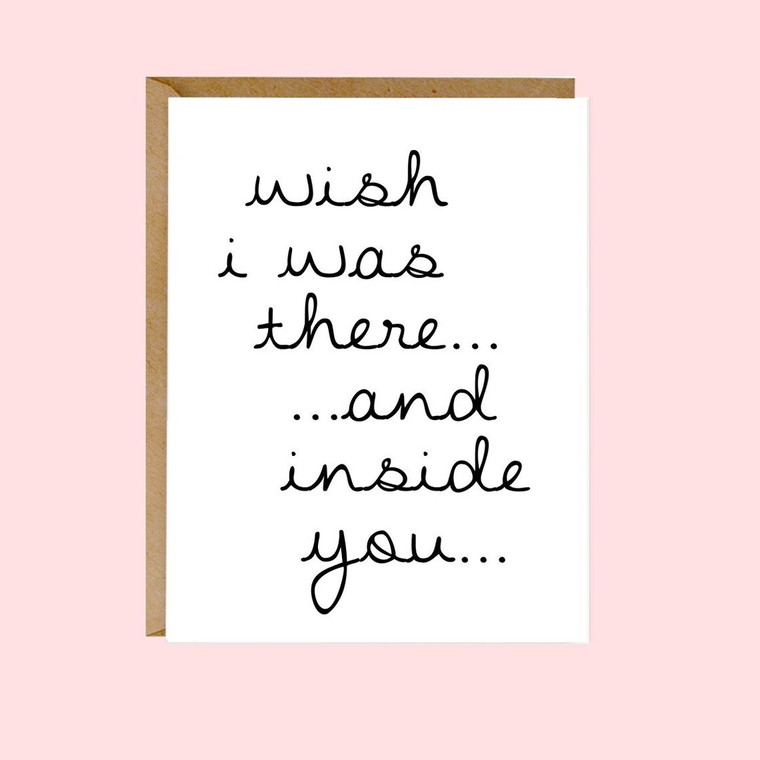 Missing You Card Miss You Girlfriend Long Distance Card Naughty