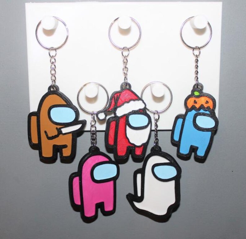 Among Us Keychain - Etsy