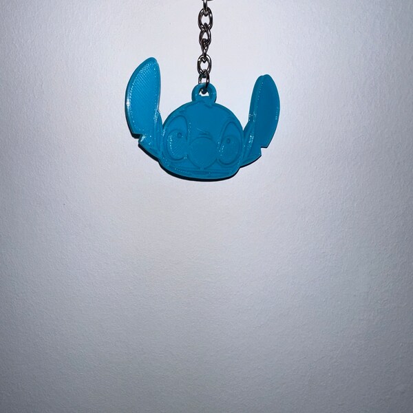 3d Printed Stitch Keychain - Etsy
