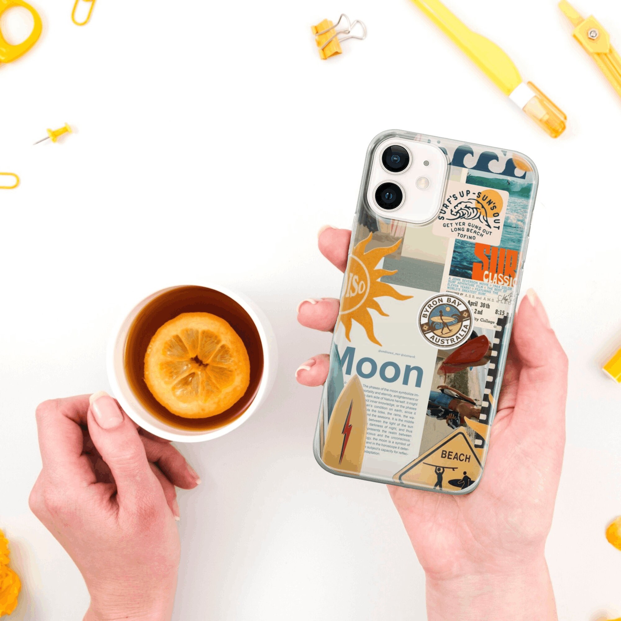 SURFING BEACH iPhone Case Surf Surfers Summer Phone Case for iPhone 15 ...