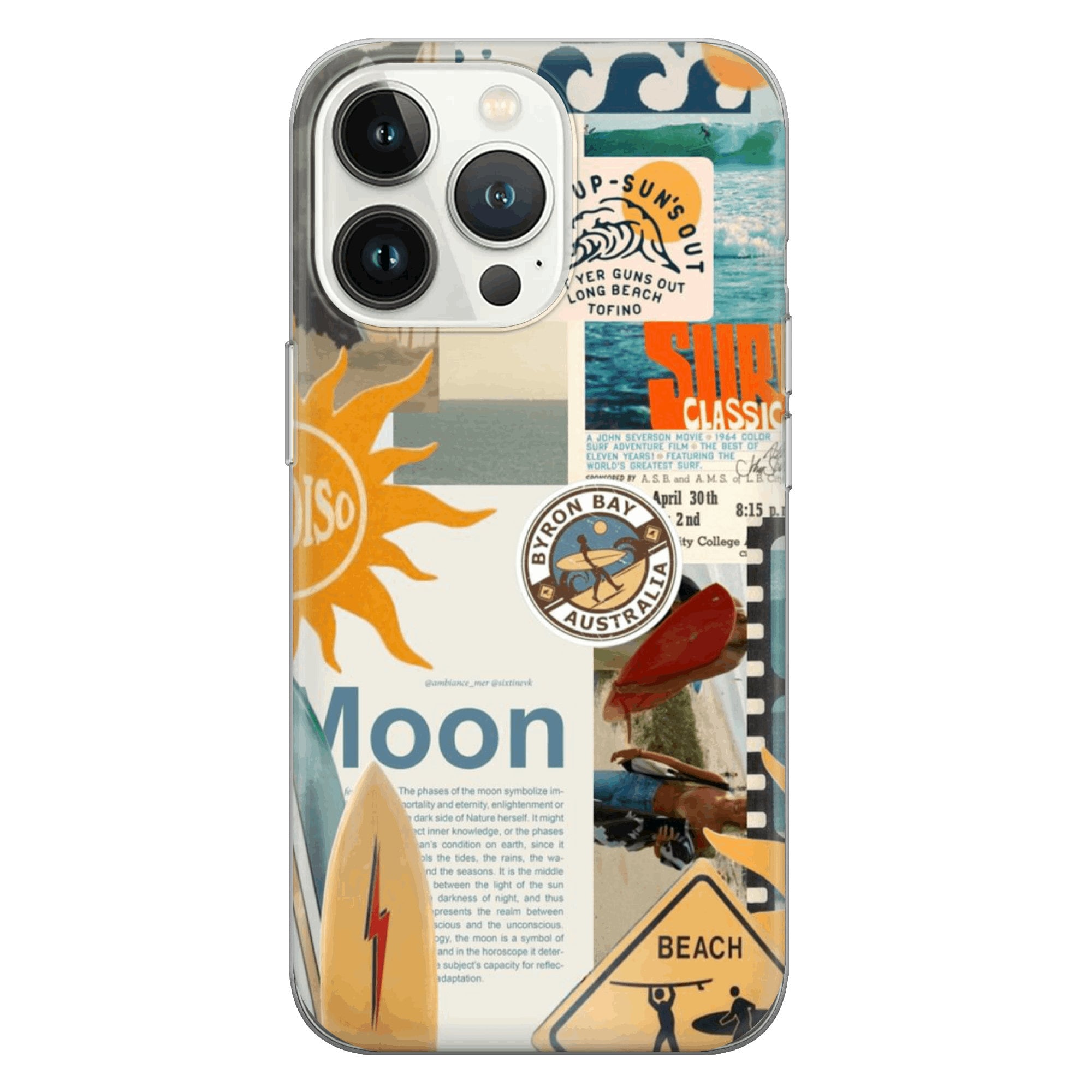 SURFING BEACH iPhone Case Surf Surfers Summer Phone Case for iPhone 15 ...