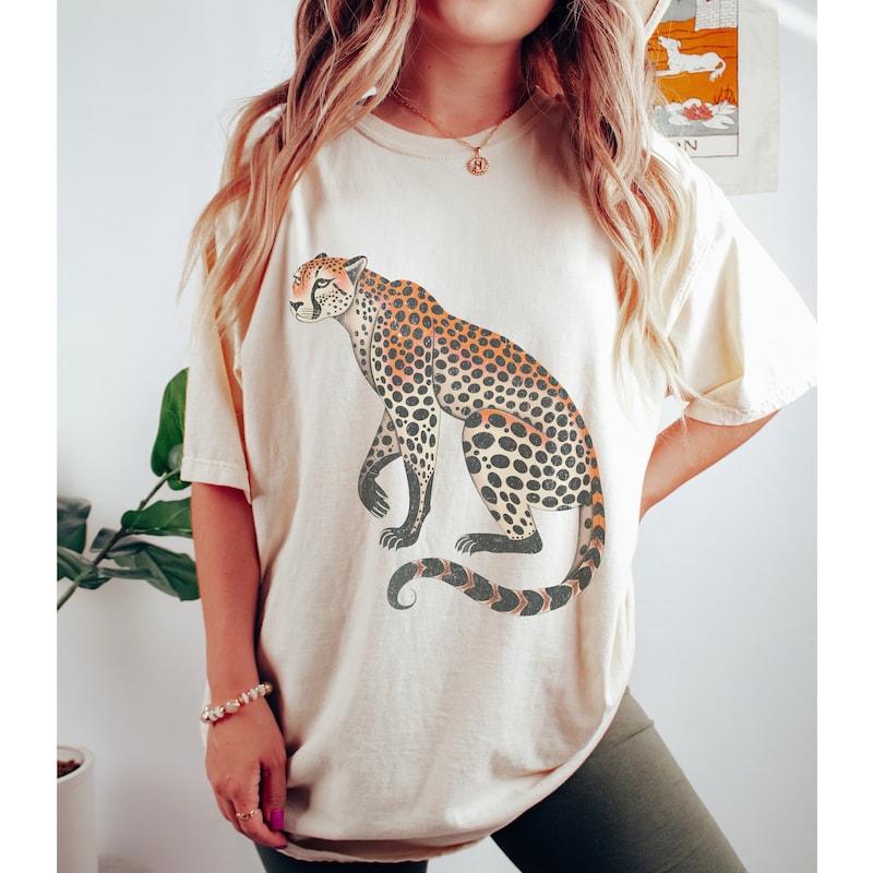 Cheetah Print Shirts - Etsy