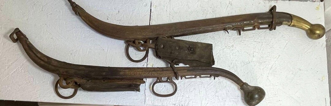 Vintage Primitive Ox Horse Yoke Harness Metal - Etsy