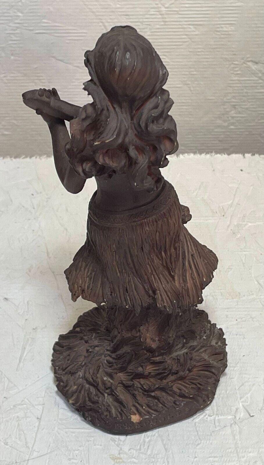 Vintage Hula Girl Ancient Hawaii Tiki Aloha Bronze - Etsy