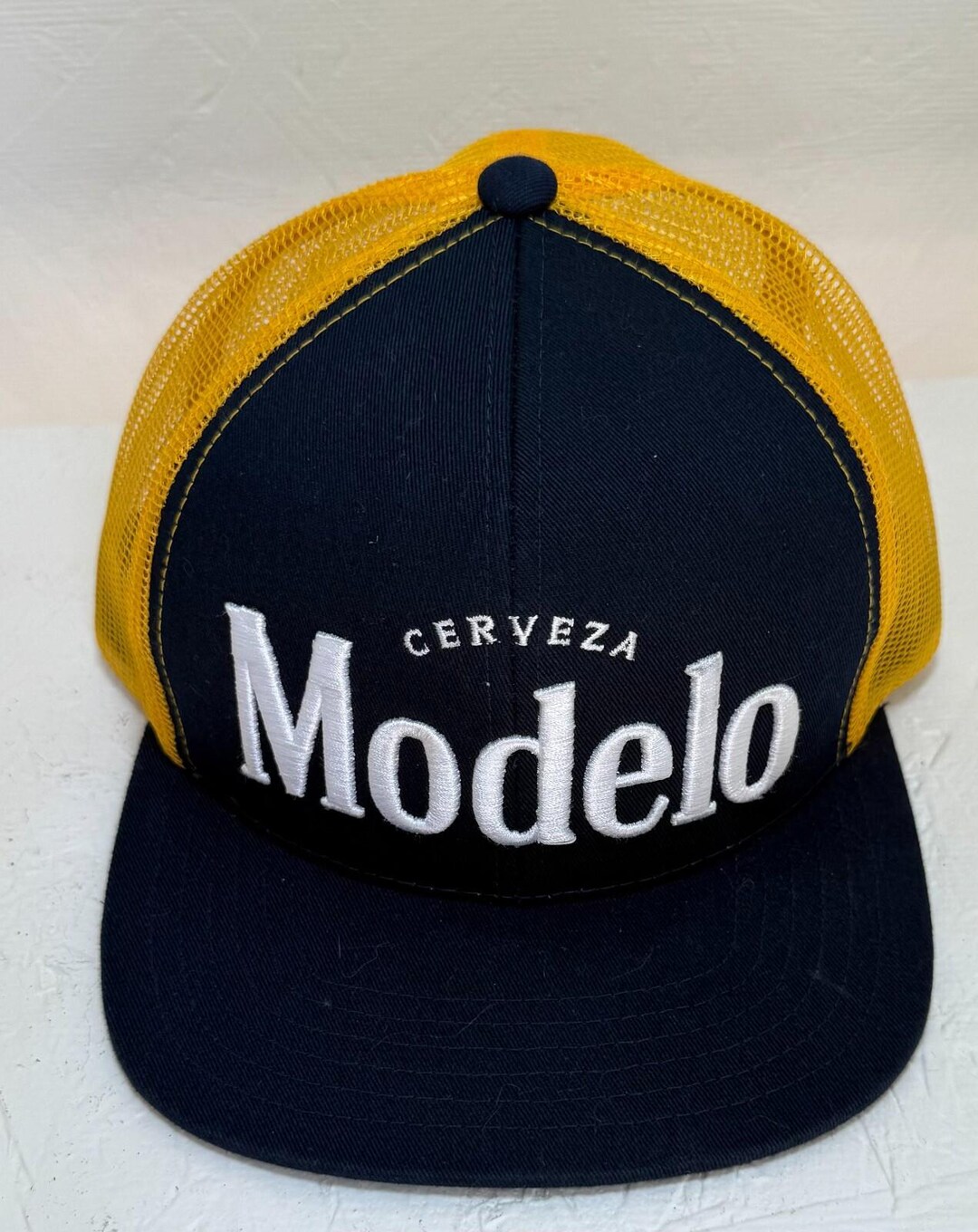Modelo Beer Vintage Trucker Snapback Cerveza Beer Cap Hat Snap Back Lot ...