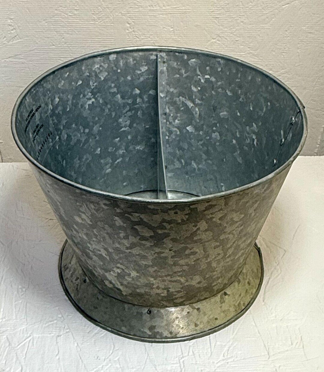 Vintage Pottery Barn Split Bucket Flower Pot 9x7 Inches - Etsy