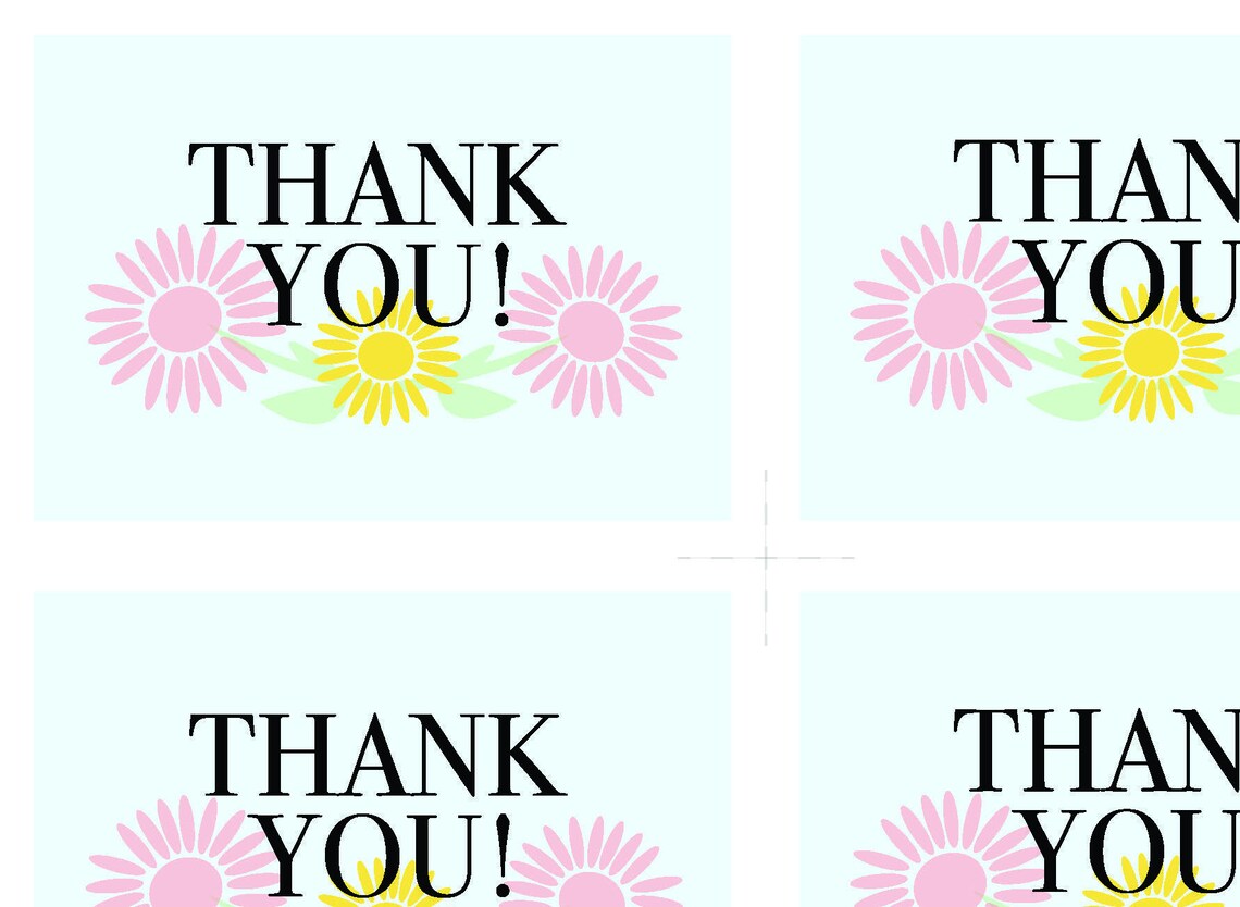 Printable Thank You Cards! Digital Download - Etsy