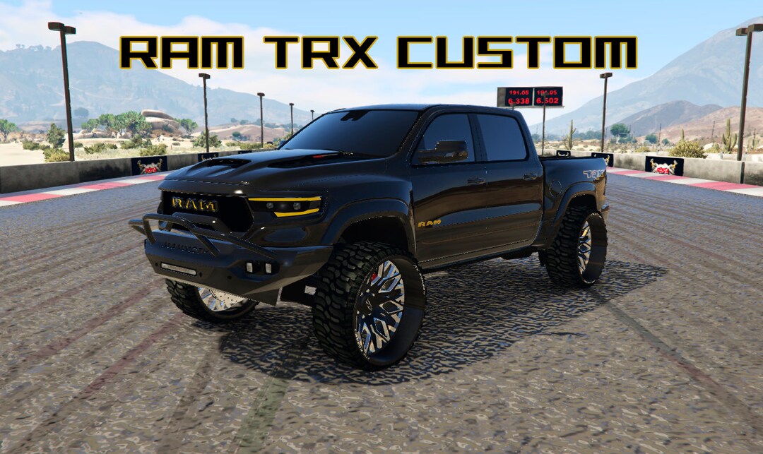 RAM TRX Custom With Lights - Etsy