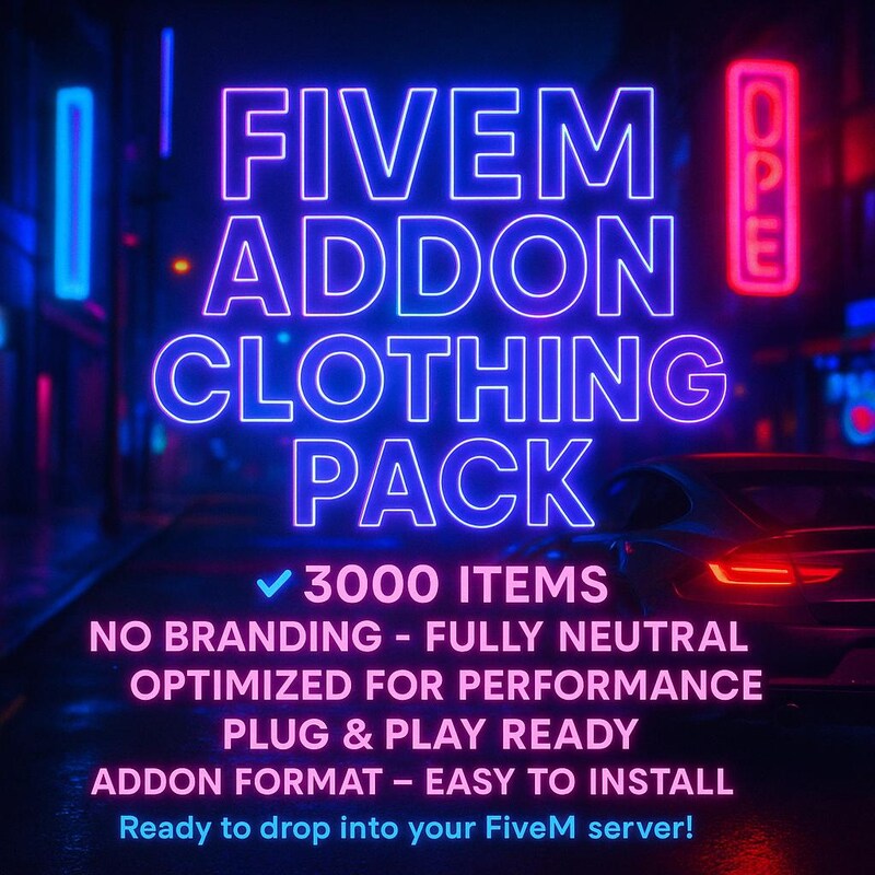 Fivem Clothes Scripts - Etsy