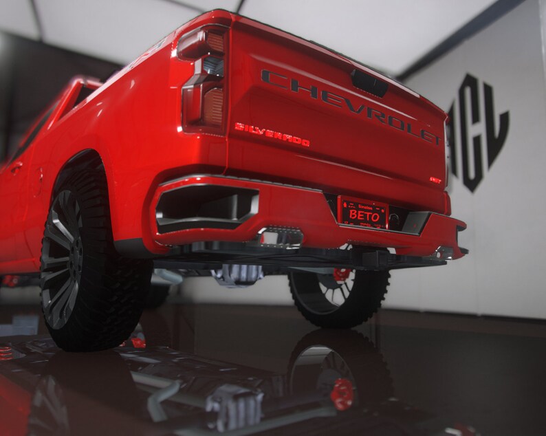 Chevy Silverado RST totalmente personalizada, lista para FiveM - Etsy ...
