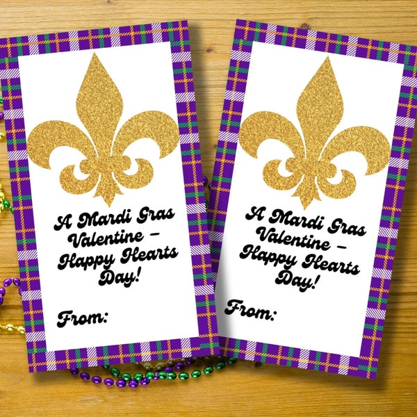Mardi Gras Printable - Etsy