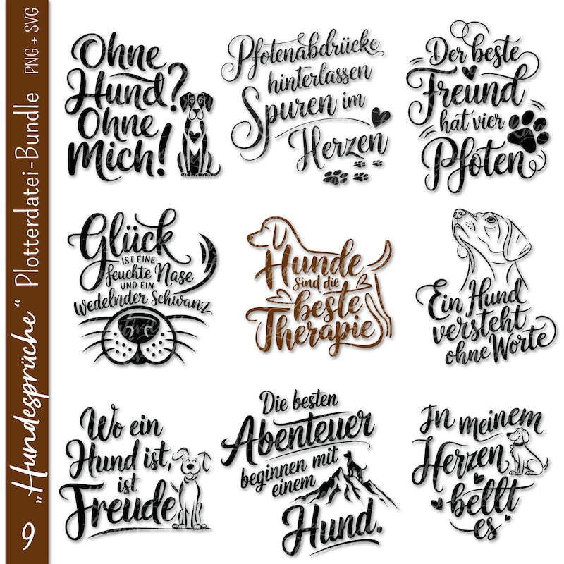 Plotterdatei hund - Etsy.de