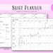 Nurse Shift Planner Day Shifts AM PM Hourly Planner and Patient Report ...