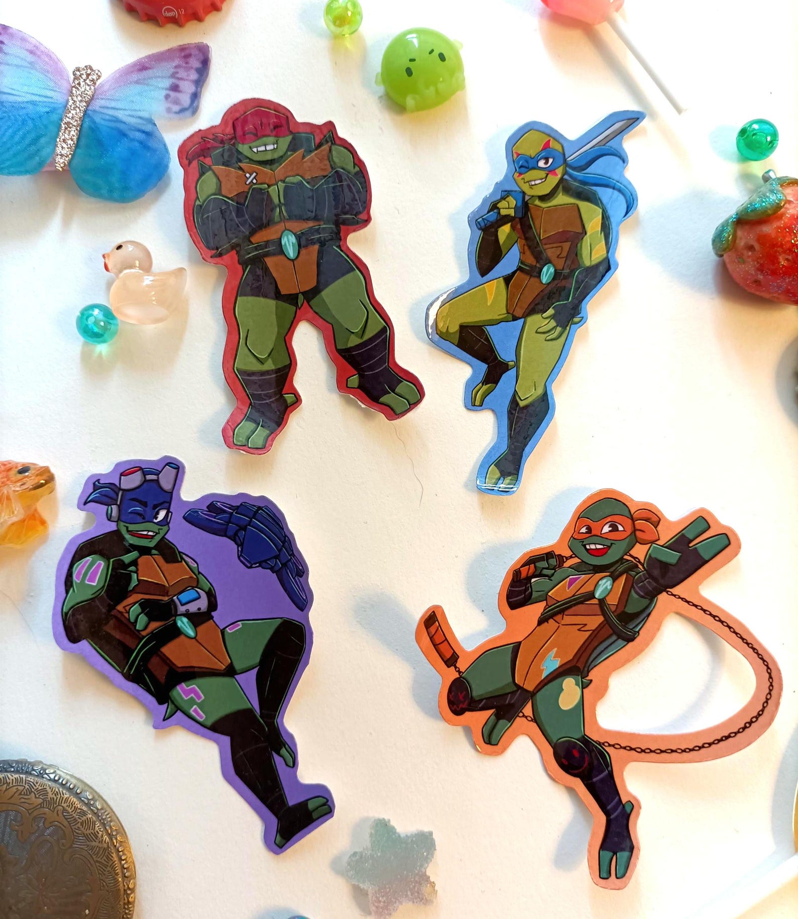 Rize of Tmnt Stickers - Etsy