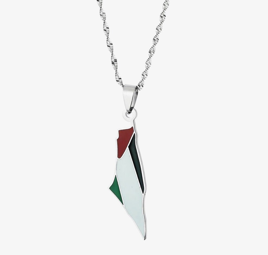 Palestine Necklace - Etsy