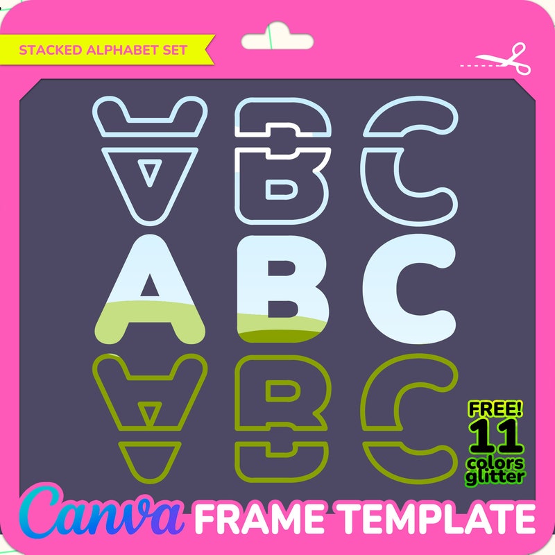 Alphabet Divider - Etsy