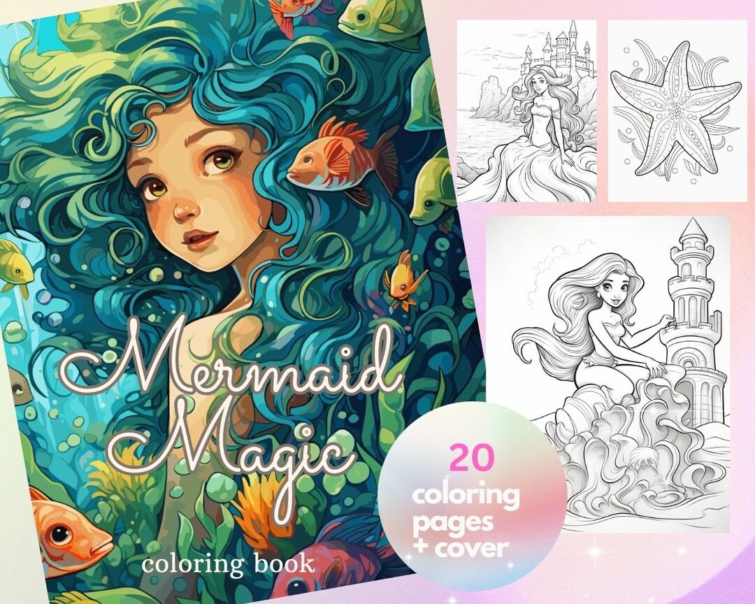 20 Magical Mermaids, Under the Sea Creatures, Adorable, Flowers ...