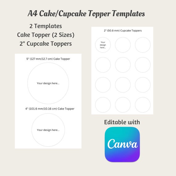Printable Cupcake Toppers Template Free Printable Valentine Cupcake