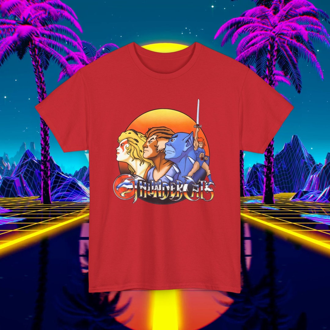 Vintage Thundercats T-shirt - 80s Retro Custom Unisex Tee -1980s ...