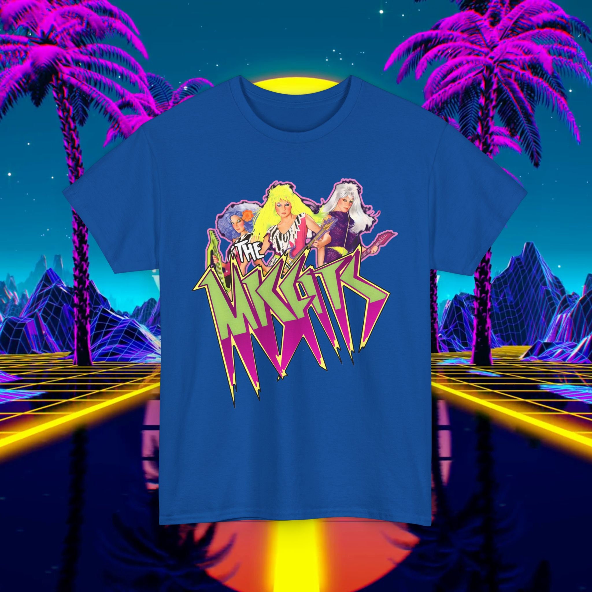 Jem Misfits Logo Jem And The Holograms The Misfits Playing Retro Adult