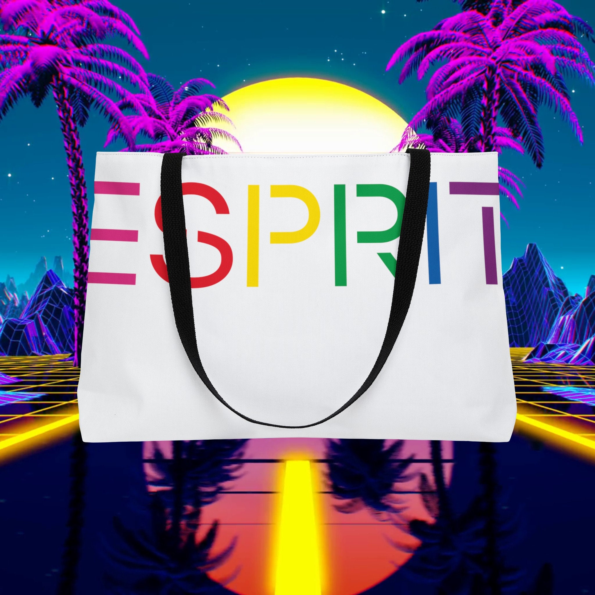 Custom ESPRIT Vintage 1980s Design Bag, Unisex for Men and Women ...